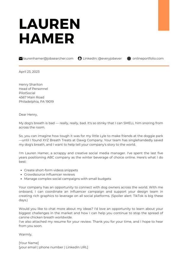 How To Write A Statement Of Interest The Best Way Job Searcher